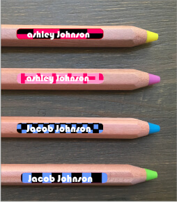 ItsMine Labels - Pencil Labels